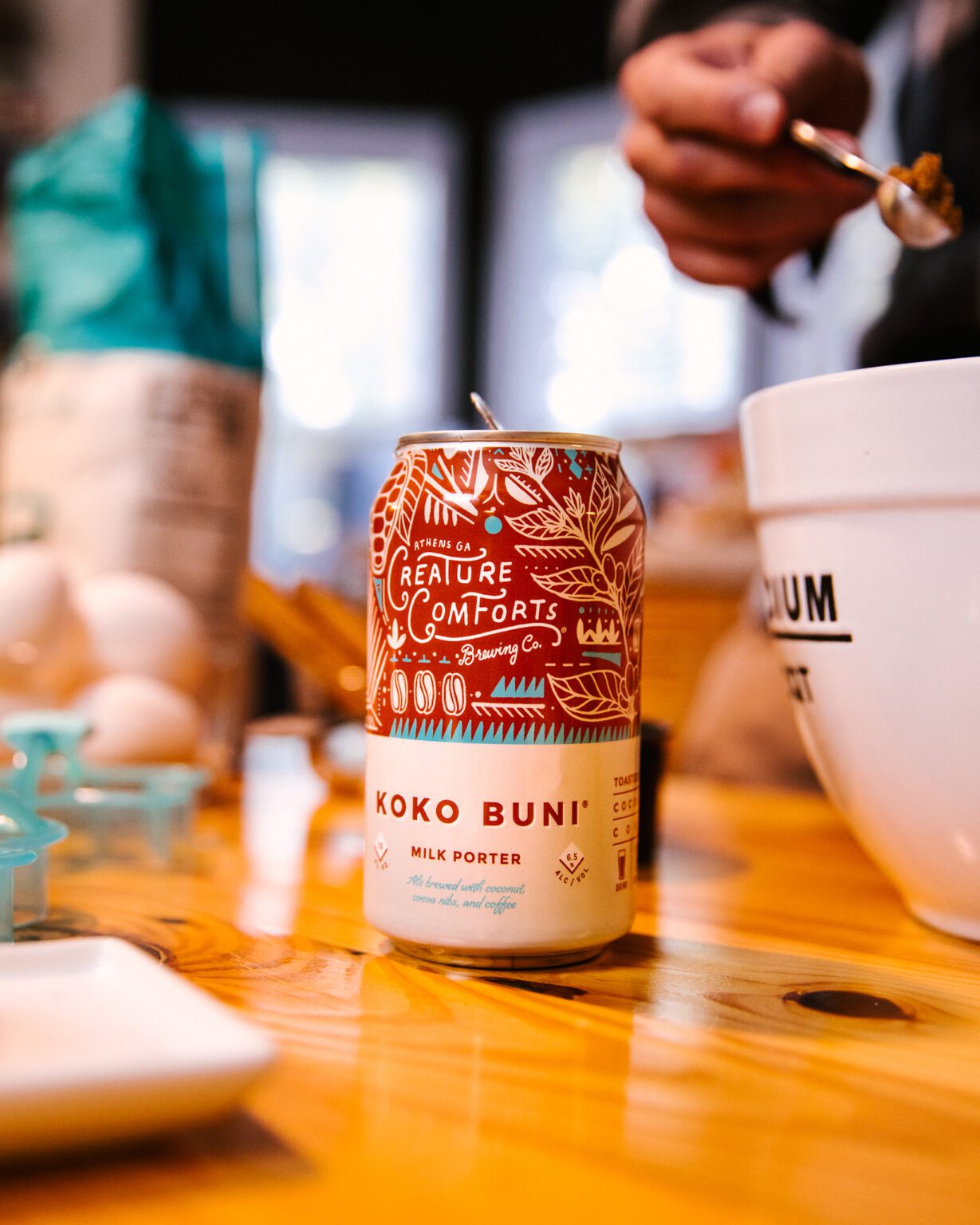 Baking with Beer – Koko Buni Cream Cheese Brownies - Creature Comforts